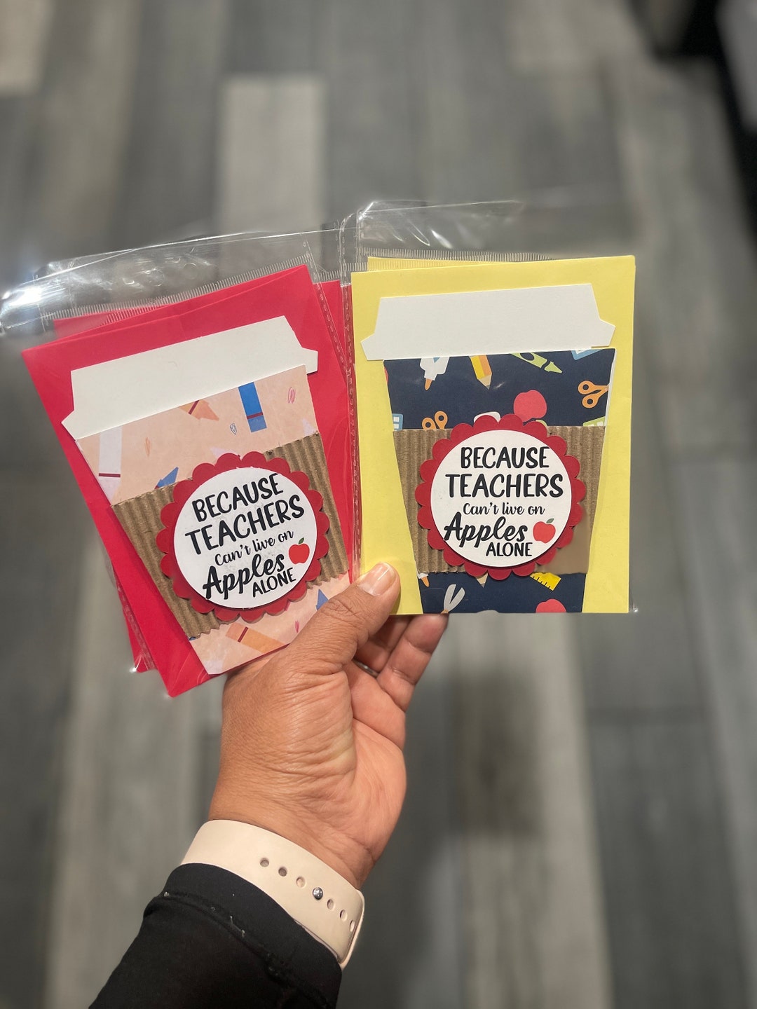 Personalized Teacher Gift Card Holder| Teacher Gift Card Holder ...