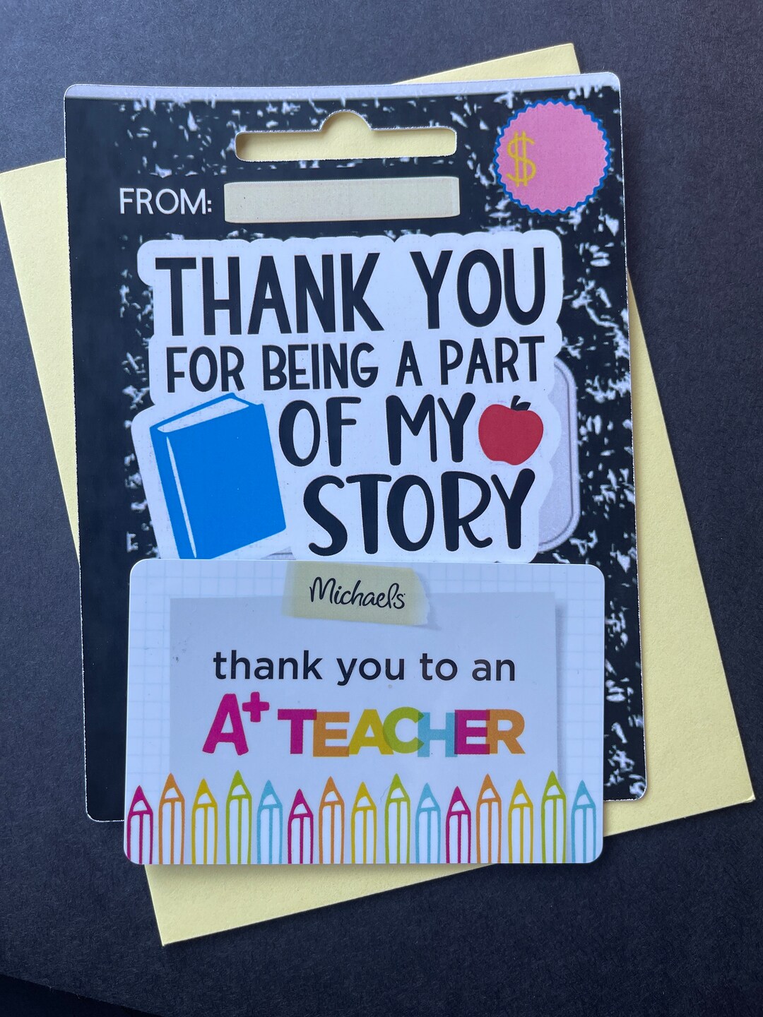 Personalized Teacher Gift Card Holder| Teacher Gift Card Holder ...