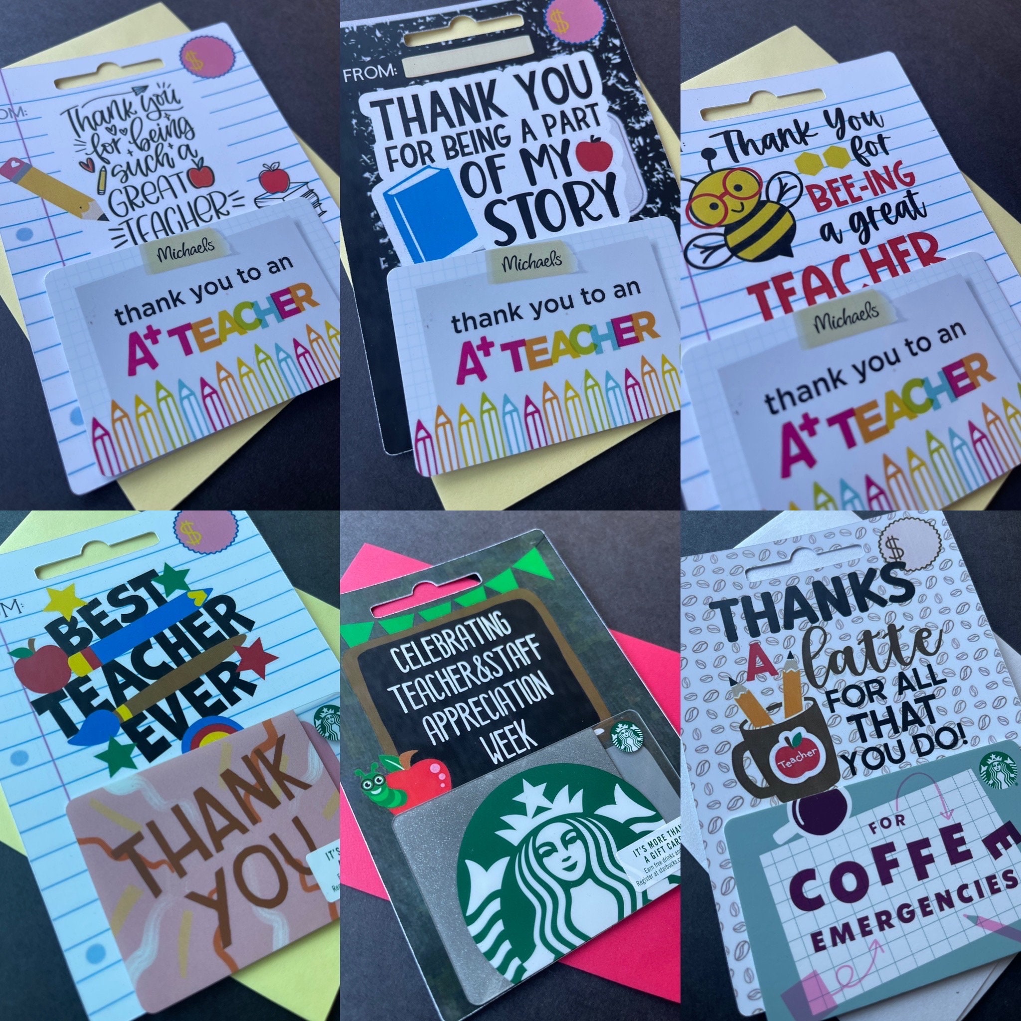 Personalized Teacher Gift Card Holder| Teacher Gift Card Holder ...