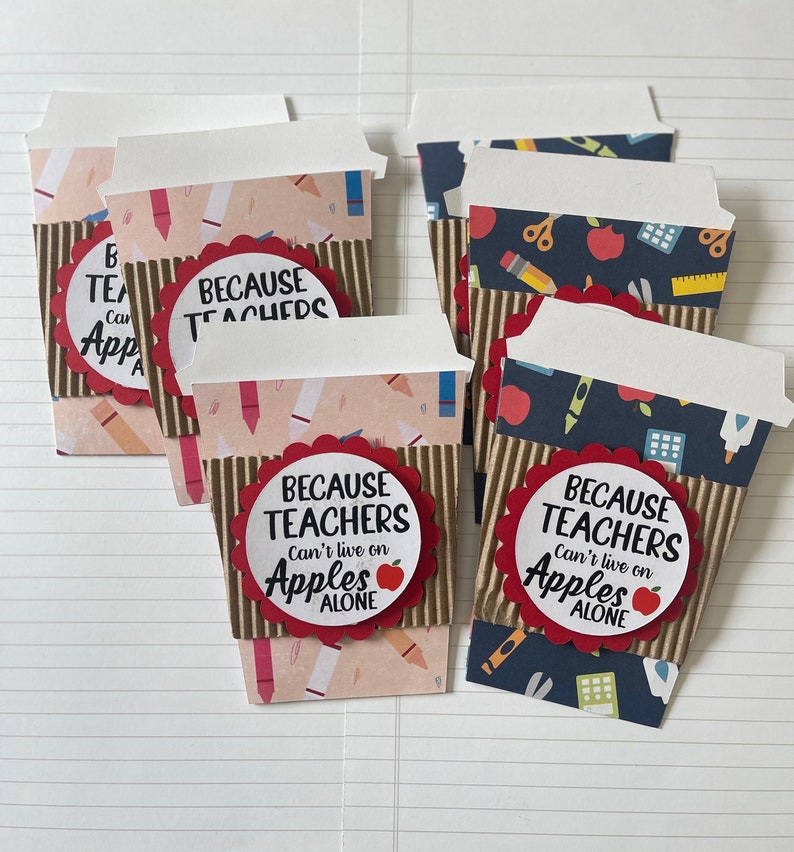 Personalized Teacher Gift Card Holder| Teacher Gift Card Holder ...