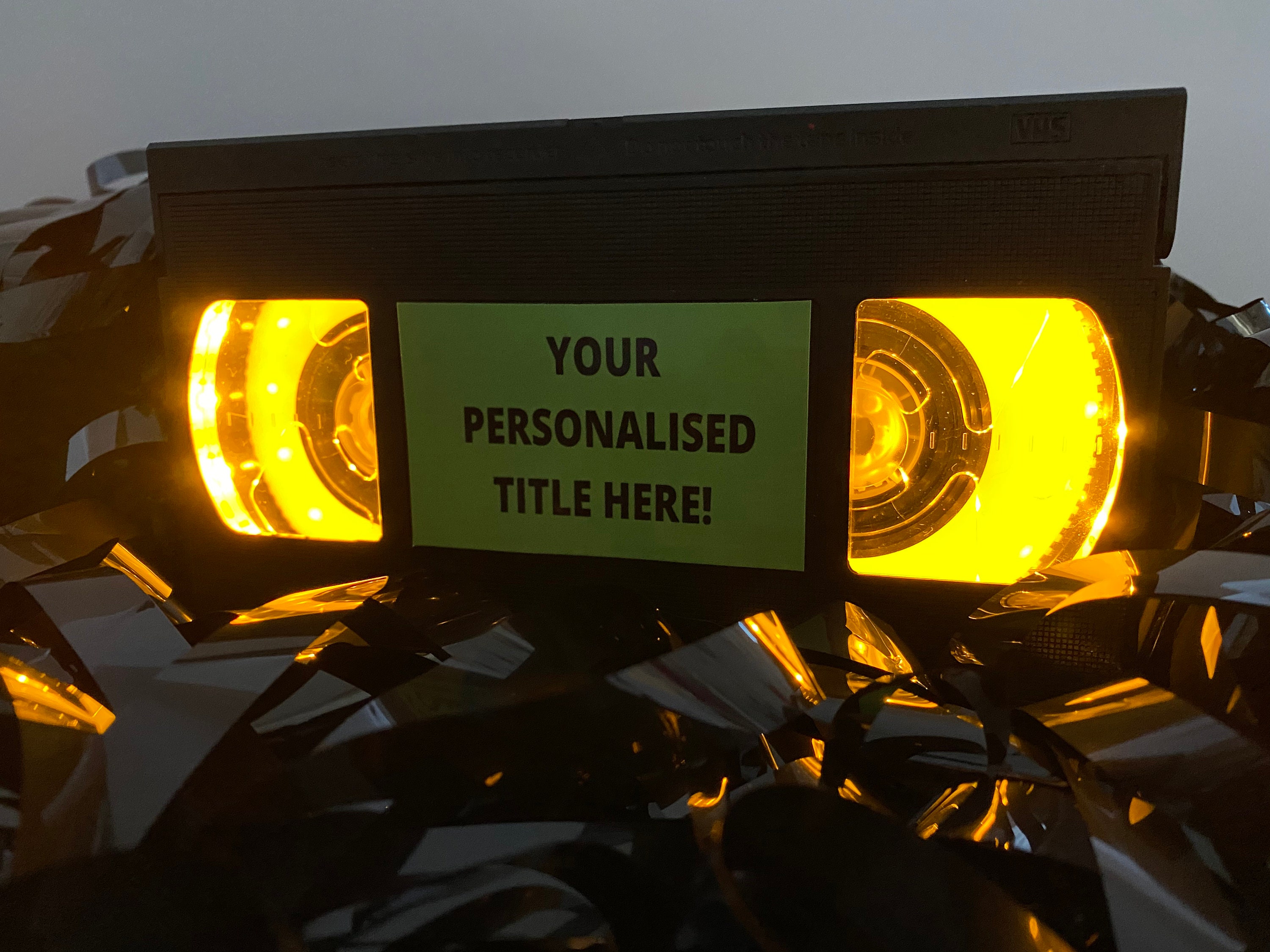 Special Edition American Psycho Retro VHS Lamp. Perfect as a Special ...
