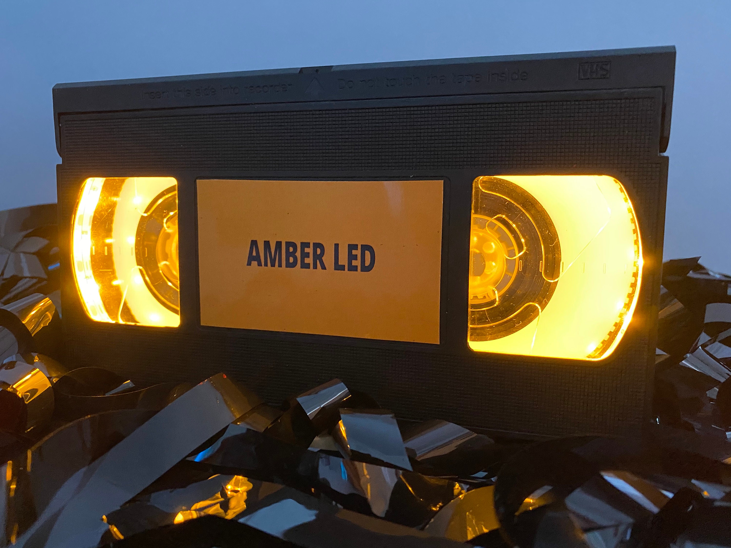 Jaws Movie VHS Lamp, 70s Horror Movie, Great Gift for Film Lovers ...