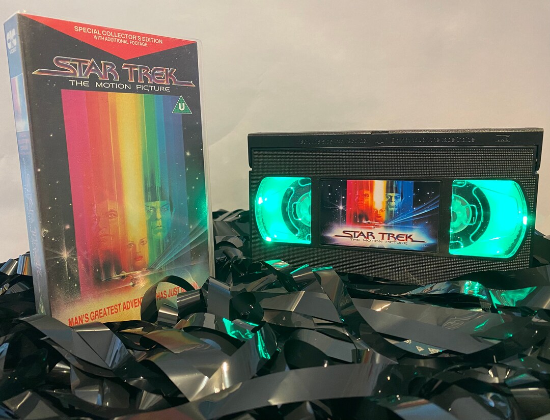 Star Trek: the Motion Picture VHS Light Lamp, 70s Movie Film, a Great ...