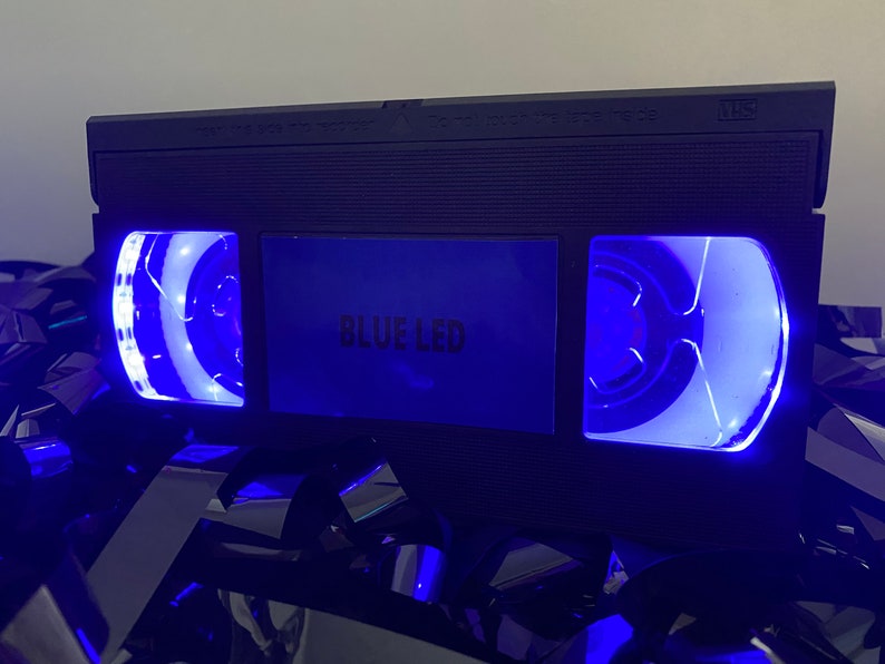 Custom Crafted Retro VHS Video Lamp, Movies, Events, Messages - Etsy
