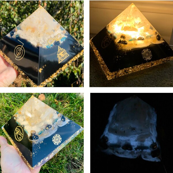 Light up Pyramid - Etsy