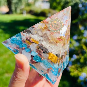 Orgone EMF Protection Pyramid, Om Symbols, Energetic Protection ...