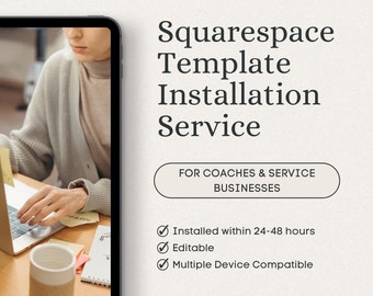 Squarespace Template Installation Add-on / Professional Setup Service for Squarespace 7.1 ...