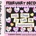 Candy Heart Themed Monthly Classroom Decor Bulletin Board Idea-february ...