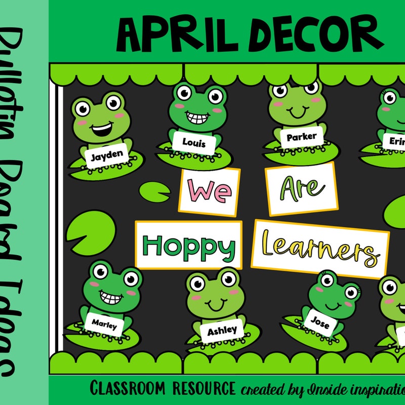 Frog Classroom - Etsy