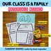 Our Class is a Family Book Companion Activity Bulletin Board - Etsy