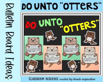 Otter Bulletin Board - Etsy