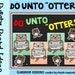Do Unto Otters Manners Classroom Community Writing Craftivity - Etsy
