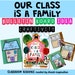 Our Class is a Family Book Companion Activity Bulletin Board Idea for ...