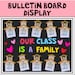 Our Class is a Family Flipbook Craftivity Writing Activity Bulletin ...