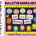 Back to School Groovy Retro Smiley Faces Bulletin Board Idea Door Decor ...