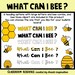 Bee Themed Bee Craft Affirmation Bulletin Board Kit What Can I Be? - Etsy