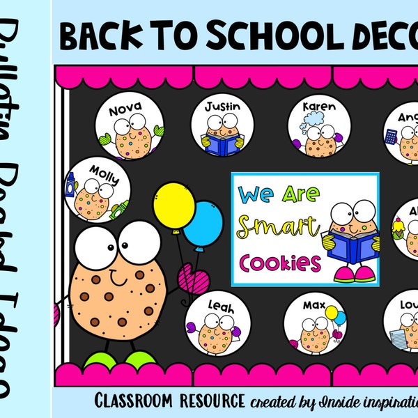 Smart Cookie Bulletin Board - Etsy
