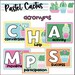 Pastel Cactus Themed CHAMPS Posters Classroom Decor⎮editable - Etsy