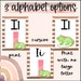 Boho Rainbow Classroom Decor Pack: Watercolor Calendar, Alphabet ...