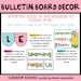 Back to School Bulletin Board Learning Helps Us Bloom Door Decor - Etsy