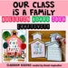 Our Class is a Family Flipbook Craftivity Writing Activity Bulletin ...