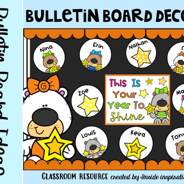 Star Student Bulletin Board - Etsy