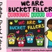 We Are Bucket Fillers Kindness Writing Bulletin Board Kit - Etsy