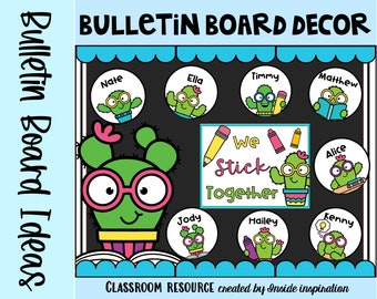 Our Class is a Family Book Companion Activity Bulletin Board - Etsy