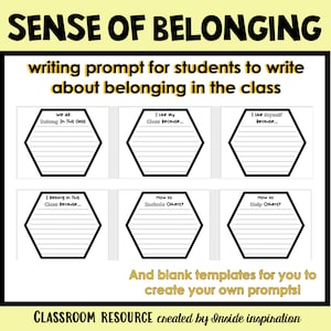 We All "bee-long" in This Class Bee-themed Writing Activity Bulletin ...