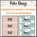 Retro Boho Daisy Themed Editable Flip Calendar Calming Color Classroom ...
