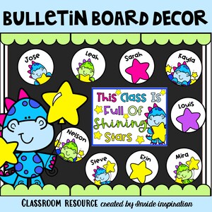 Back to School Bulletin Board This Class is Full of Shining Stars Door ...