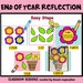 End of Year Reflection-look How We Bloomed This Year-bulletin Board ...
