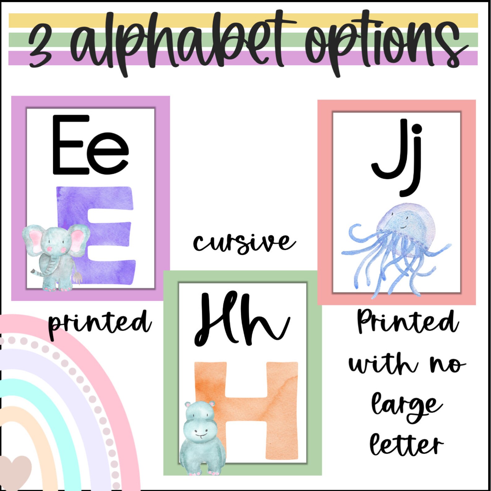 Pastel Rainbow Classroom Decor Calming Classroom Decor - Etsy