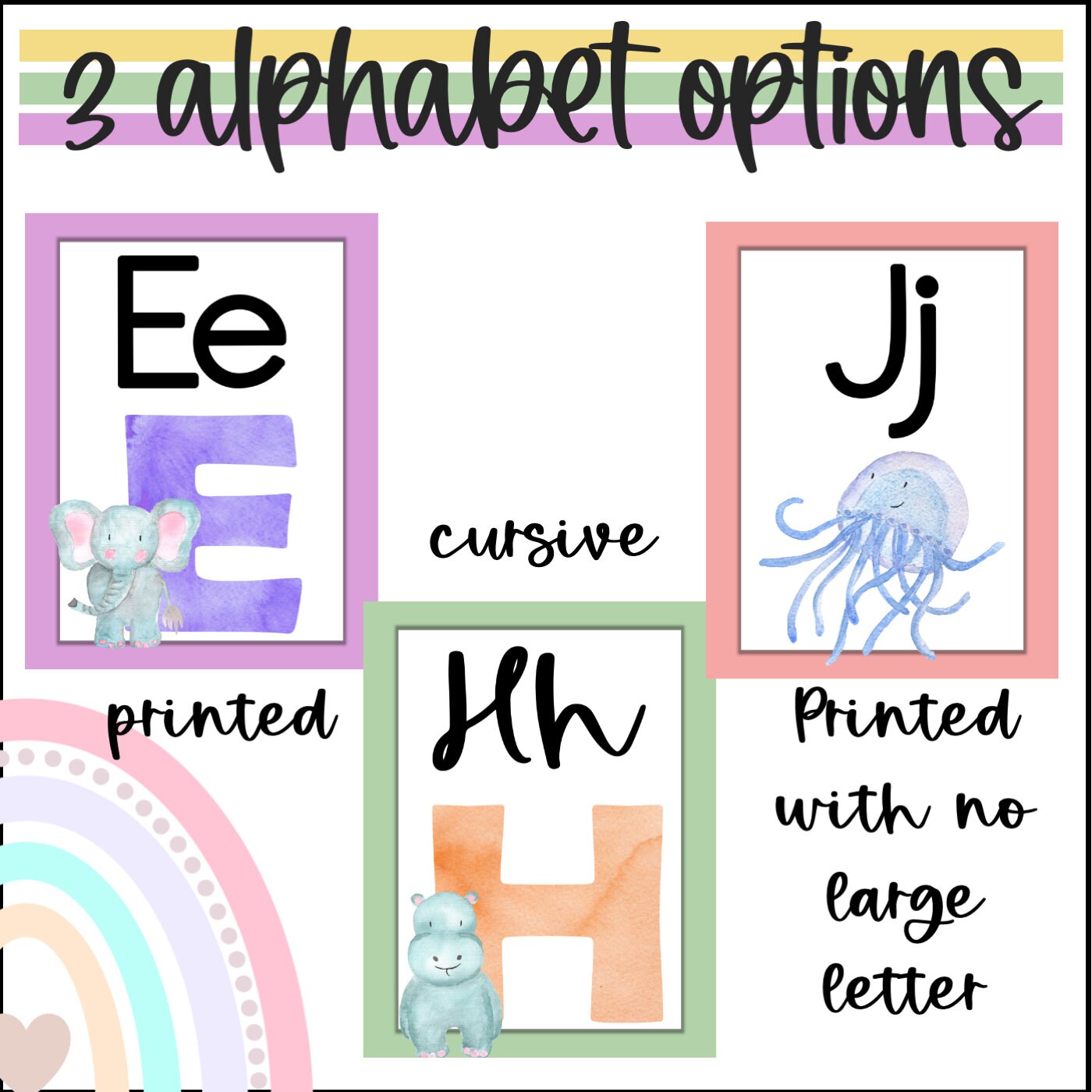 Pastel Rainbow Classroom Decor Calming Classroom Decor - Etsy