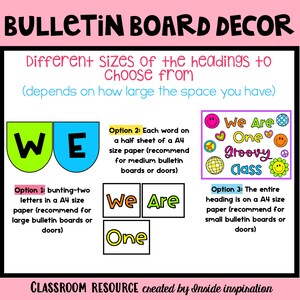 Back to School Groovy Retro Smiley Faces Bulletin Board Idea Door Decor ...