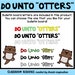 Do Unto Otters Manners Classroom Community Writing Craftivity Bulletin ...