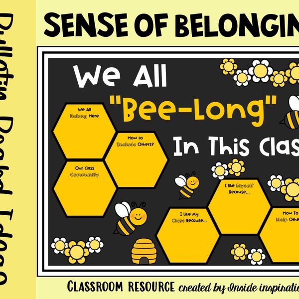 Bee Bulletin Board - Etsy