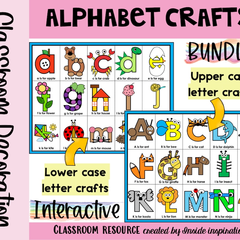 Lower Case Alphabet - Etsy UK