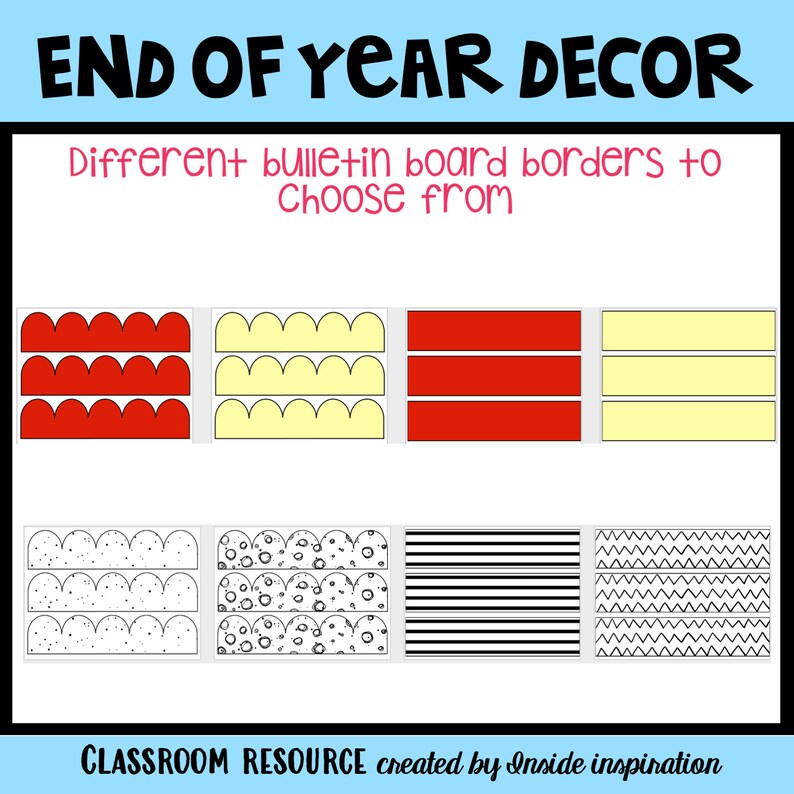 End of Year Popping Into Summer Popcorn Themed Bulletin Board Kit - Etsy