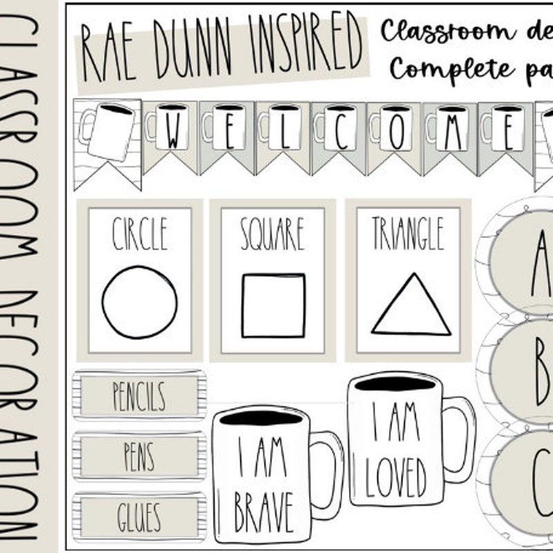 Rae Dunn Signs - Etsy