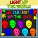We Can Light up the World Christmas Holiday Bulletin Board Kit - Etsy