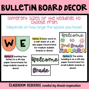 Pastel Color Emojis Name Tag Back to School Bulletin Board Door Decor ...