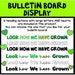 End of Year Look How I Have Grown Craft Bulletin Board Idea - Etsy