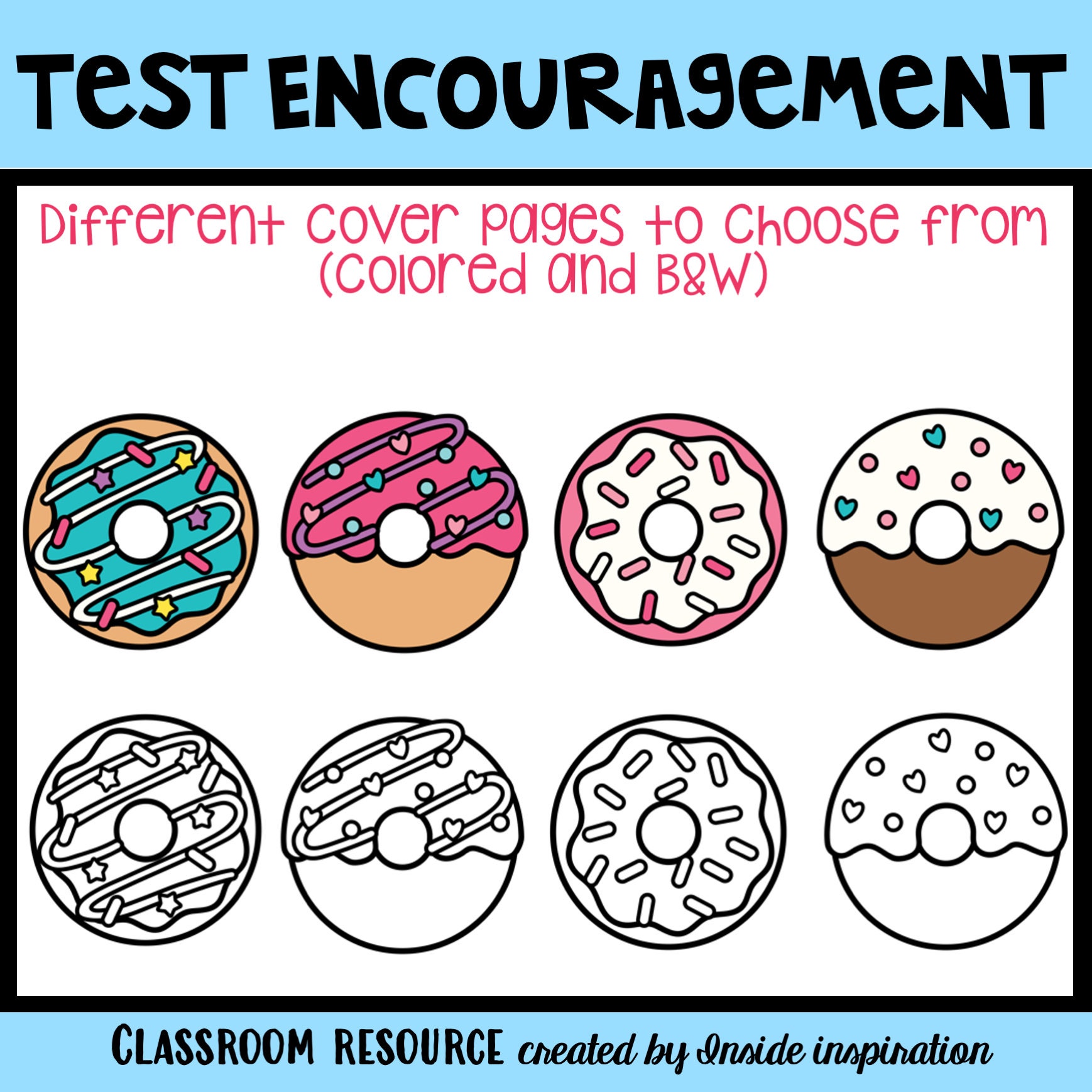 DONUT Stress About the Test Bulletin Board Idea Test Motivation and ...