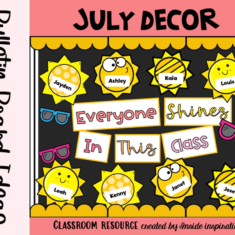 Sun Bulletin Board - Etsy