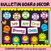 Back to School Groovy Retro Smiley Faces Bulletin Board Idea Door Decor ...