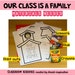 Our Class is a Family Flipbook Craftivity Writing Activity Bulletin ...