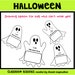 Halloween Ghost We Are Fab-boo-lous Simple Writing Bulletin Board Kit ...