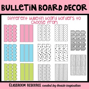 Back to School Bulletin Board Learning Helps Us Bloom Door Decor - Etsy