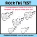 We Will Rock the Test Bulletin Board Idea Test Motivation - Etsy